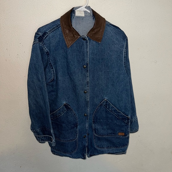 Woolrich | Jackets & Coats | Mens Woolrich Denim Coat | Poshmark